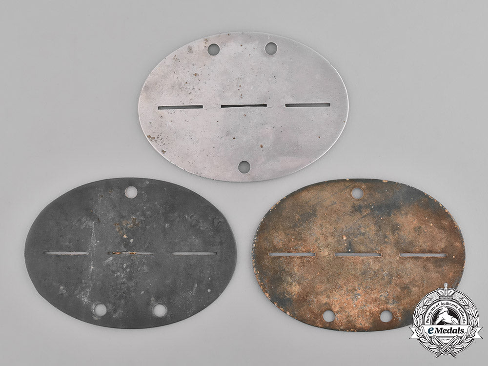 Germany, Heer. A Grouping Of Second War Heer (Army) Identification Tag ...