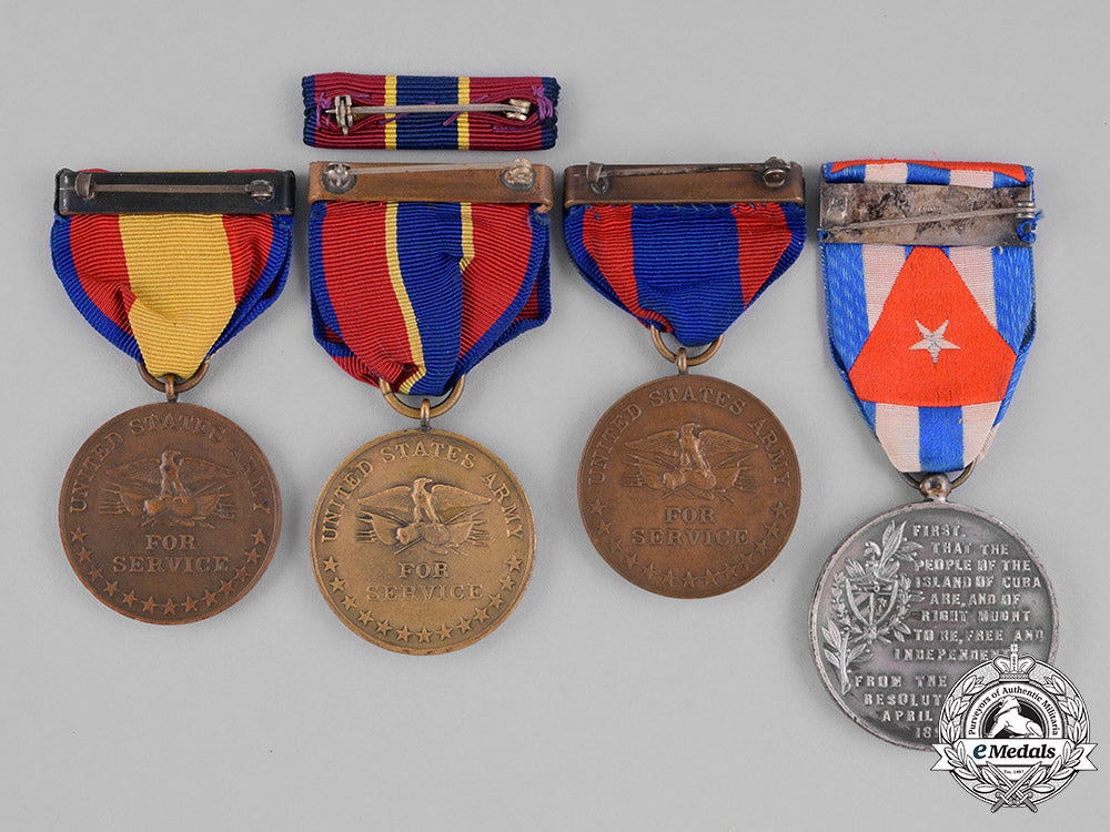 United States. A Spanish American War Group John H. , 6Th Cavalry, Hos ...