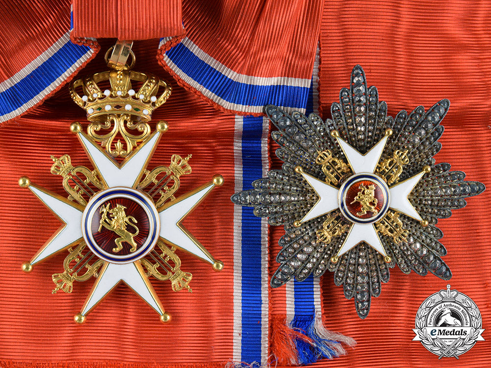 Norway, Kingdom. A Royal Order Of Saint Olaf, Grand Cross, By J. Tostr ...