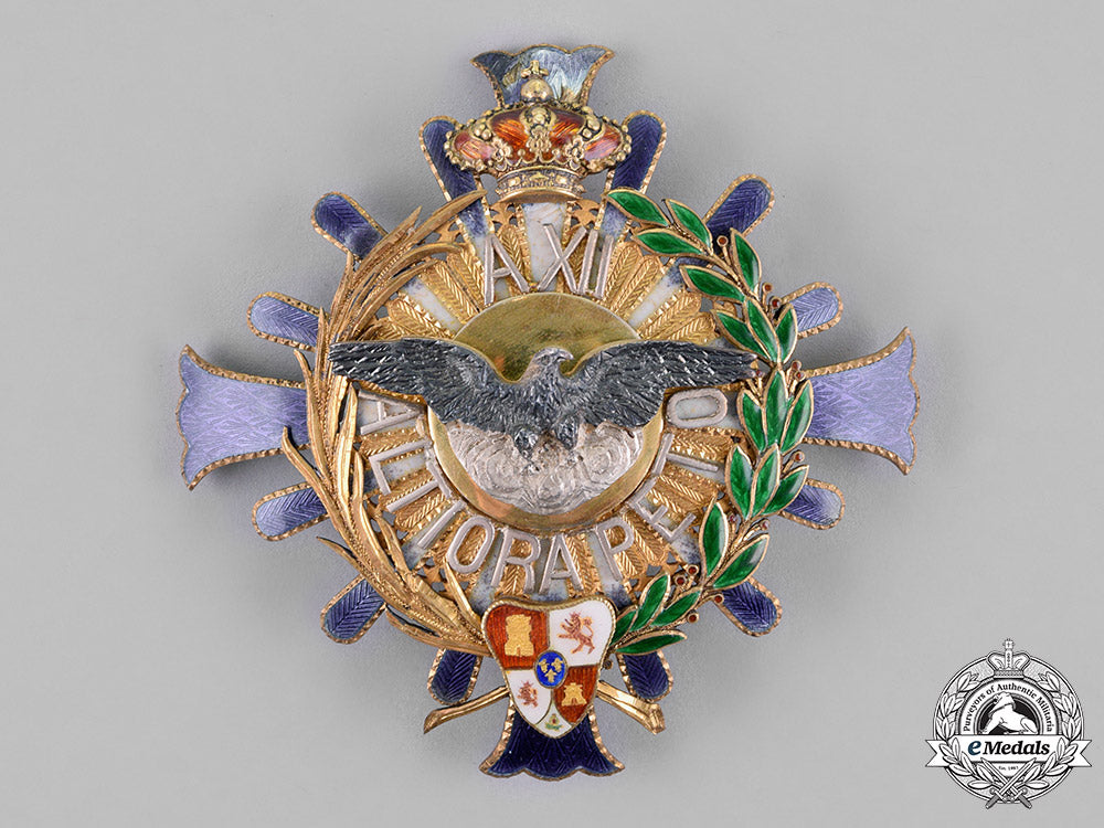 Spain, Franco Period. A Civil Order Of Alfonso Xii, Grand Cross C.1940 ...