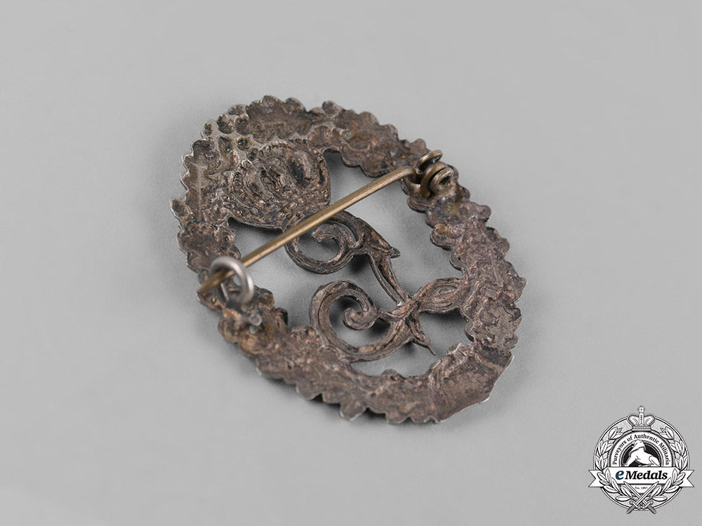 Bavaria, Kingdom. A Pair Of King Ludwig Ii Commemorative Badges – eMedals