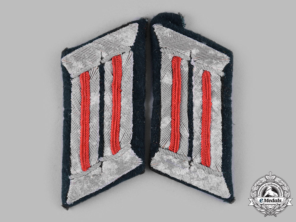 Germany, Heer. A Set Of Flak/Artillery Leutnant Rank Insignia – eMedals