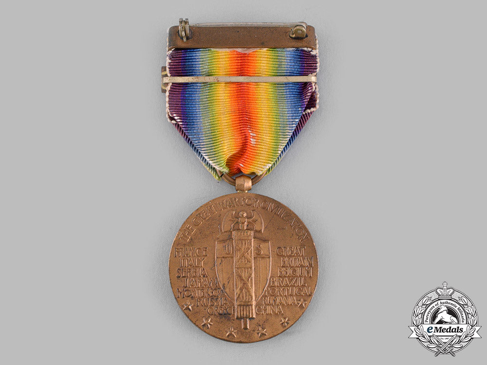 United States. A World War I Victory Medal, Subchaser Clasp – eMedals