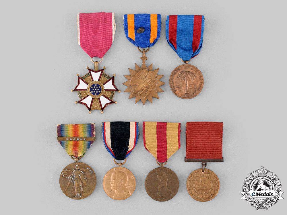 United States. Seven Awards & Campaign Medals – eMedals