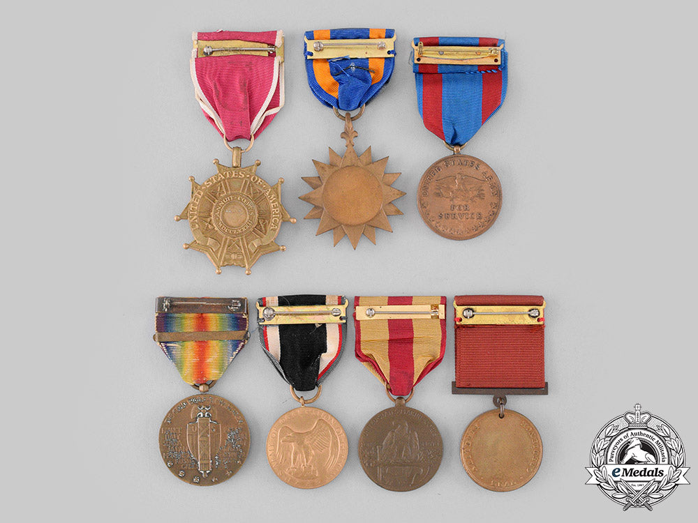 United States. Seven Awards & Campaign Medals – eMedals