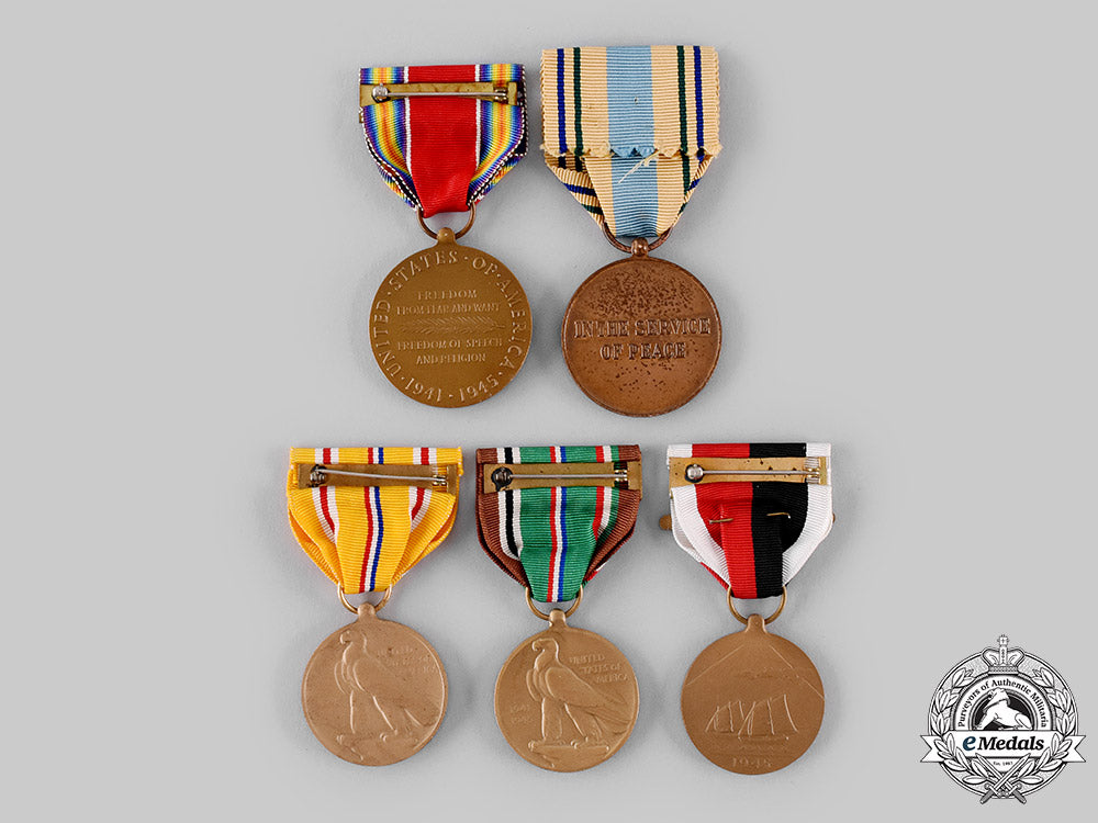 United States. Five Medals – eMedals