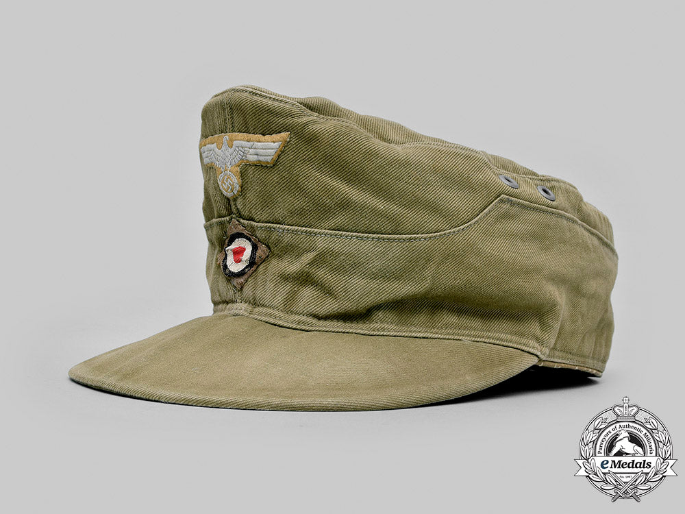Germany, Heer. An M40 Em/Nco’s Tropical Field Cap – eMedals