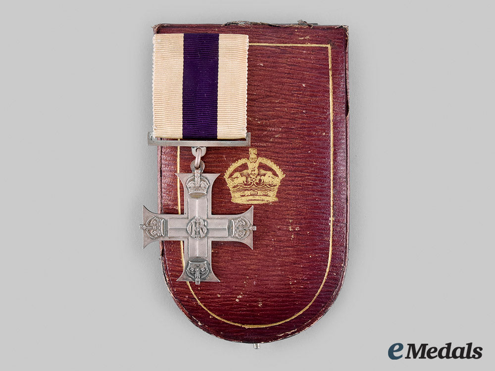 United Kingdom. A George V Military Cross With Case – eMedals