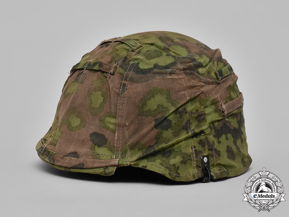 Germany, Ss. A Waffen-Ss Camouflage Helmet Cover – eMedals