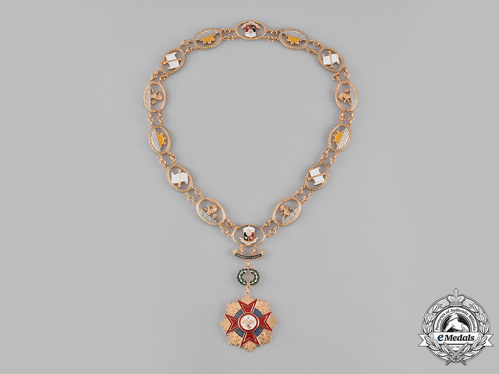 Philippines, Republic. An Ancient Order Of Sikatuna, Grand Collar (Raj ...