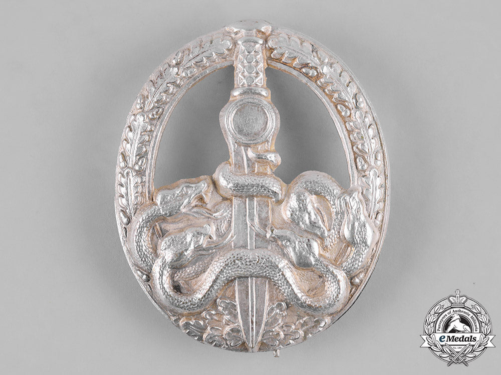 Germany, Federal Republic. A Bandit Warfare Badge, Silver Grade, 1957 ...