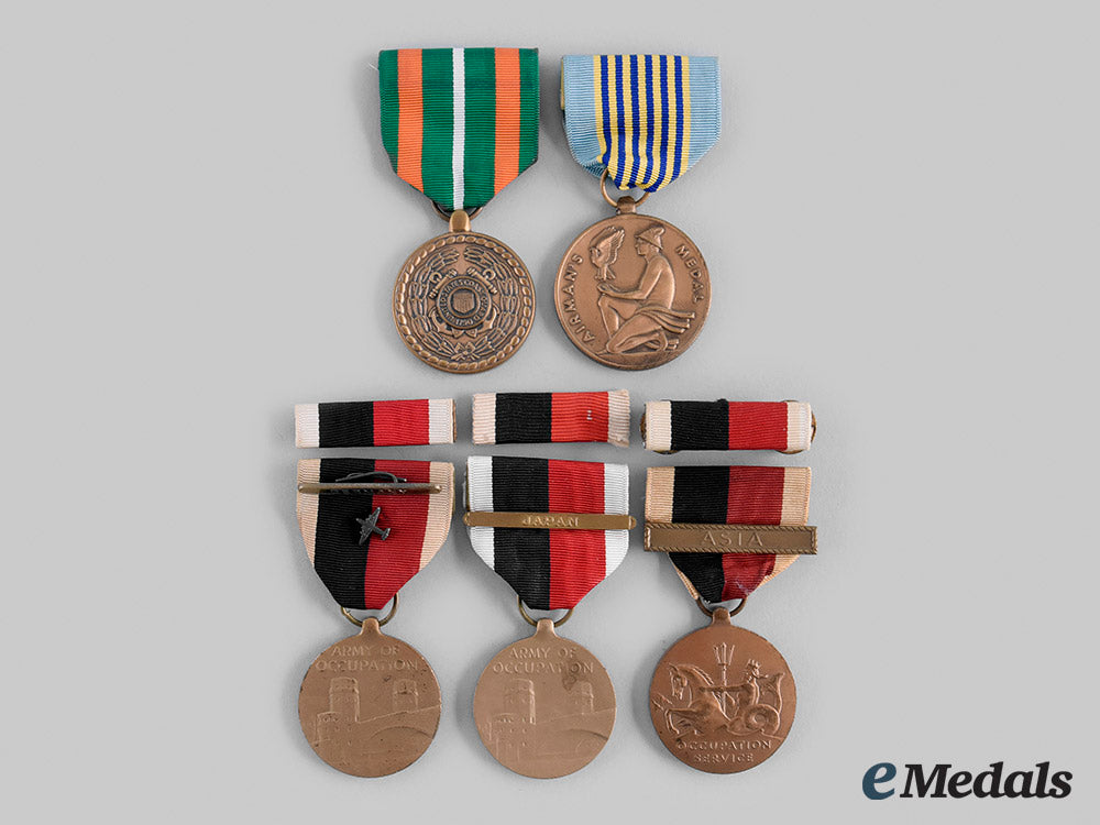United States. A Lot Of Five Medals – eMedals