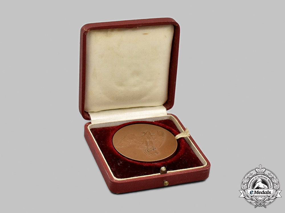 Germany, Third Reich. A Medal For Merit In Animal Breeding, With Case ...