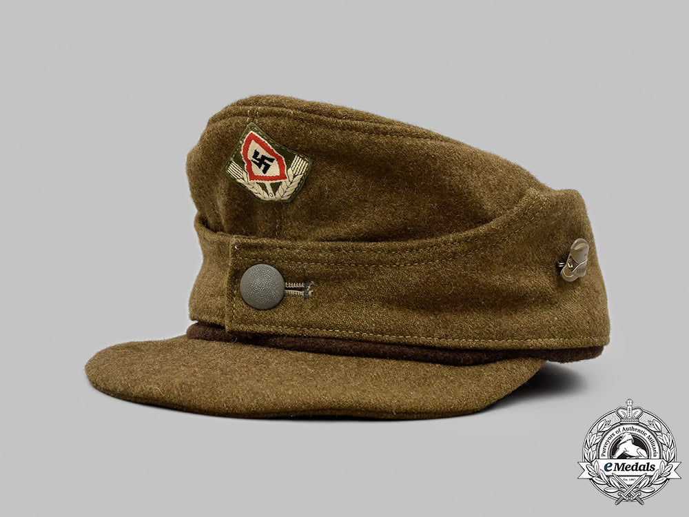 Germany, Rad. A Reich Labour Service Em/Nco’s M43 Service Cap, By Hein ...