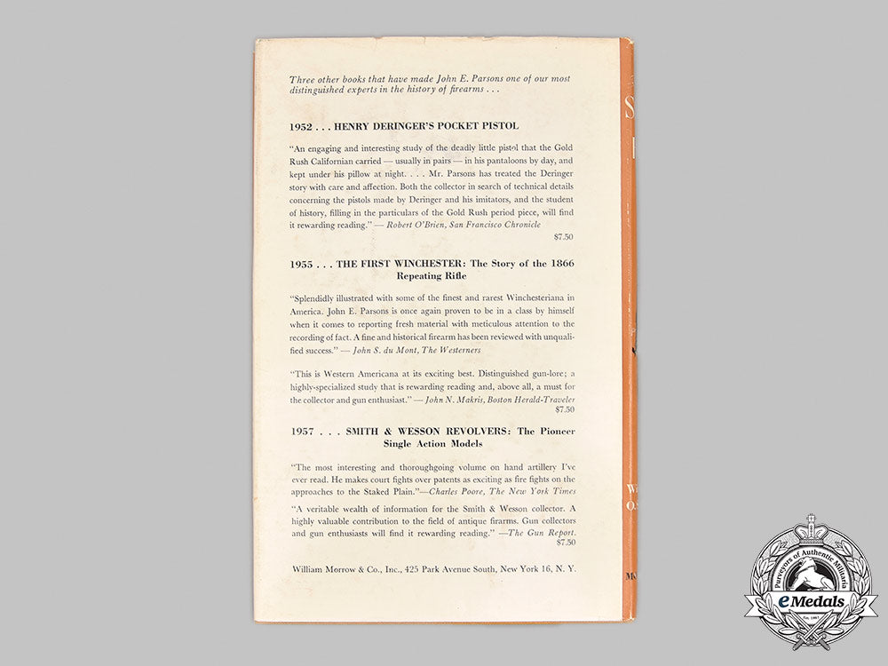 United States. The Sharps Rifle - Its History, Development And Operati ...