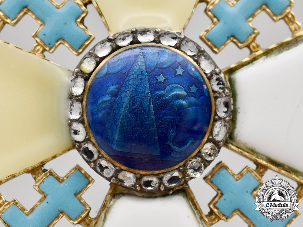 Sweden, Kingdom. A Royal Society Pro Patria, Collar Badge, C.1800 – eMedals