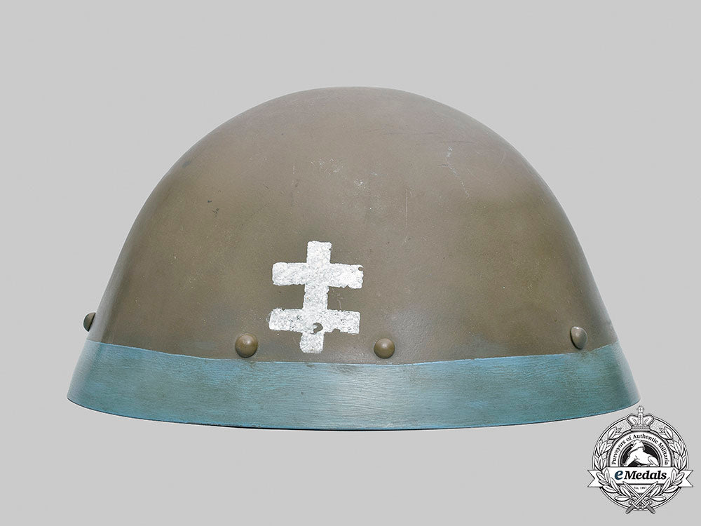 Slovakia, First Republic. An Eastern Front Volunteer M32 Steel Helmet ...