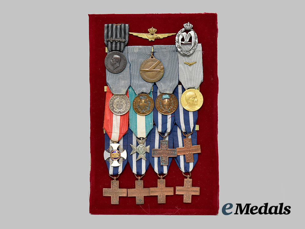 Italy Fascist State. An Excellent Second War Pilot’s Group To Maoloni ...