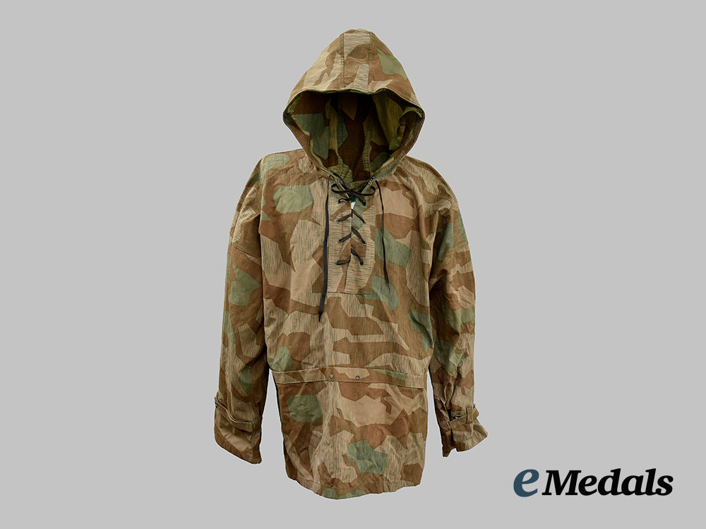 Germany, Wehrmacht. A Splinter Pattern Camouflage Smock, With Net – eMedals