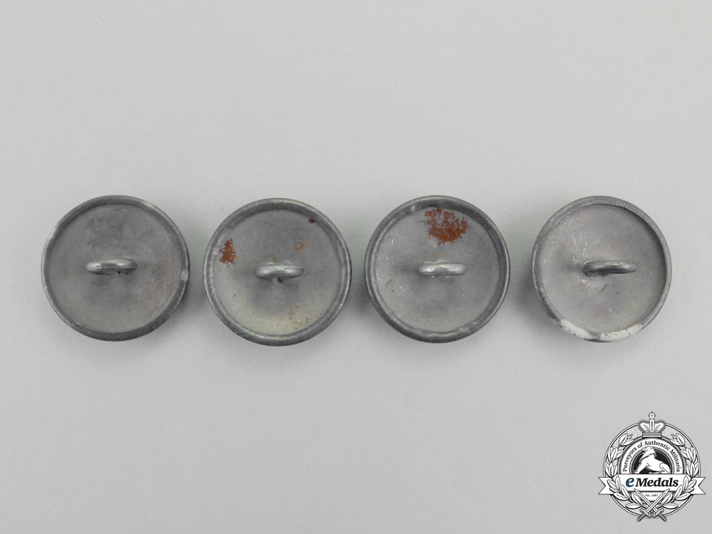 A Set Of Nsdap Diplomatic Official's Uniform's Buttons – eMedals