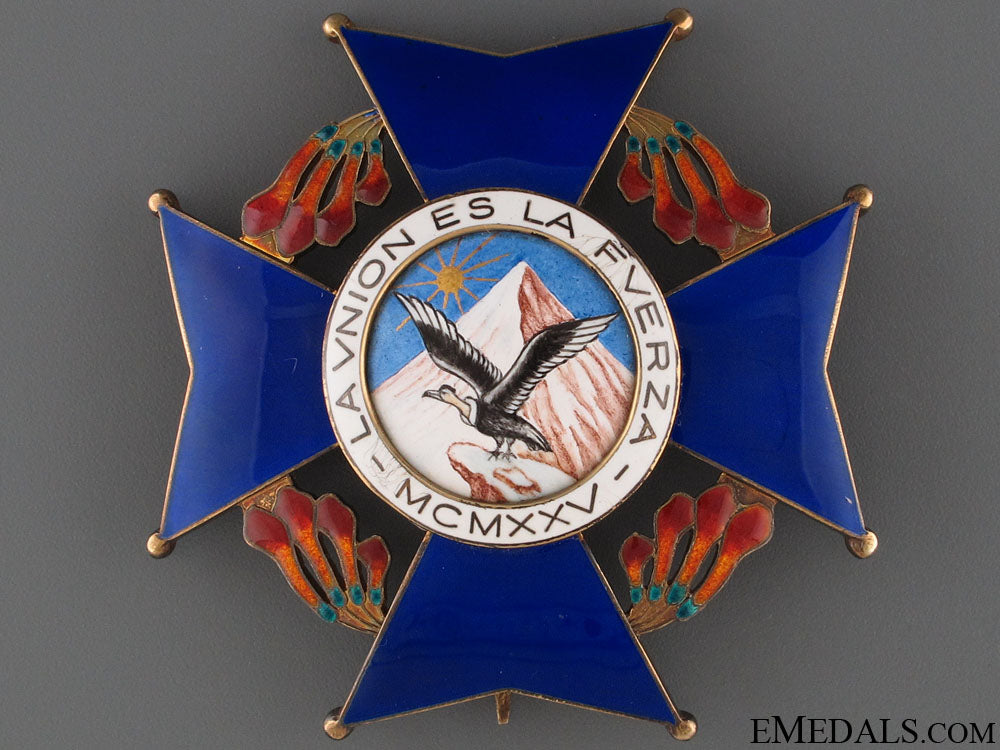 Order Of Condor Of The Andes – eMedals