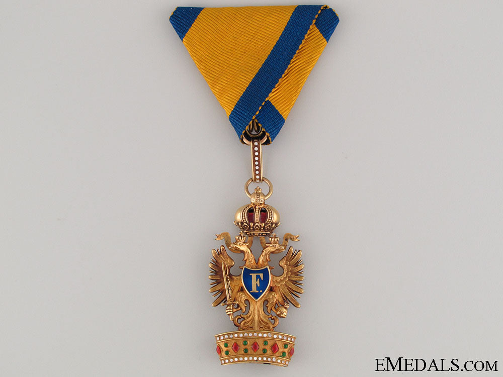 Order Of The Iron Crown In Gold – eMedals