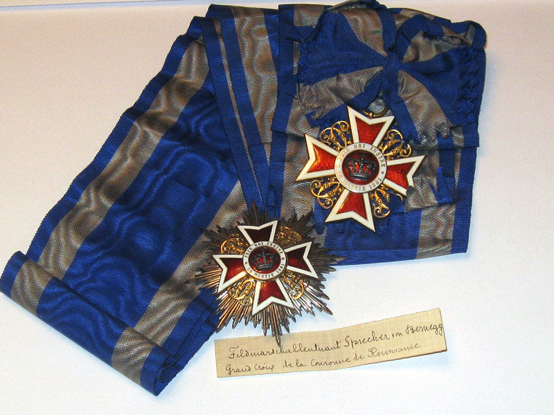 Order Of The Crown Of Romania 1881-1932 – eMedals