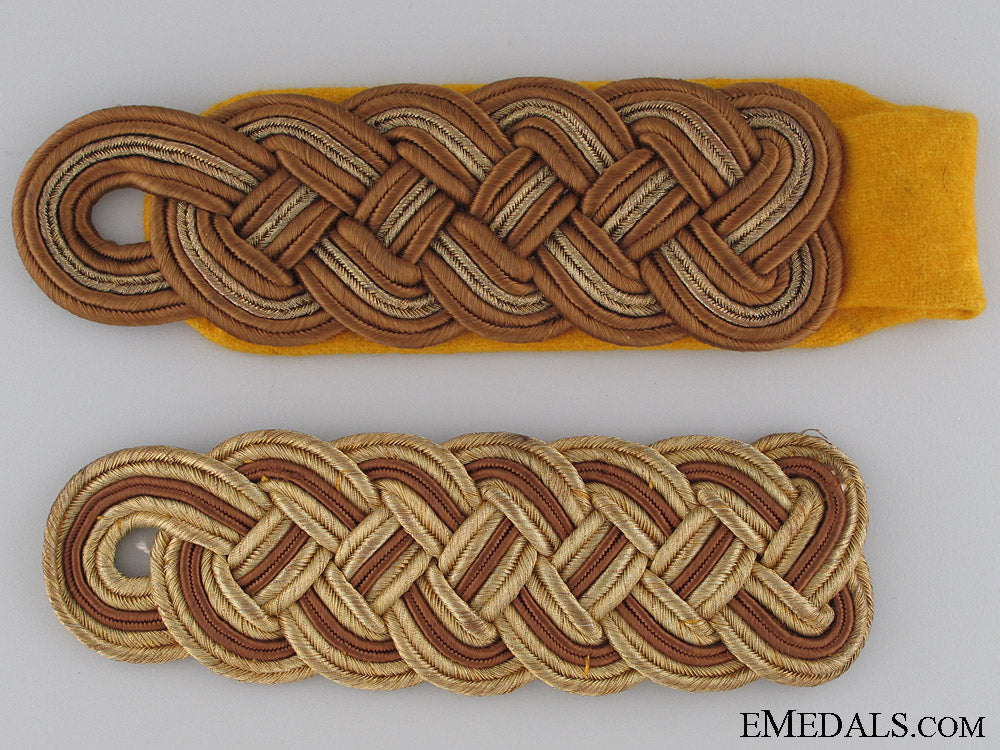 Two Sa Officer's Shoulder Board – eMedals