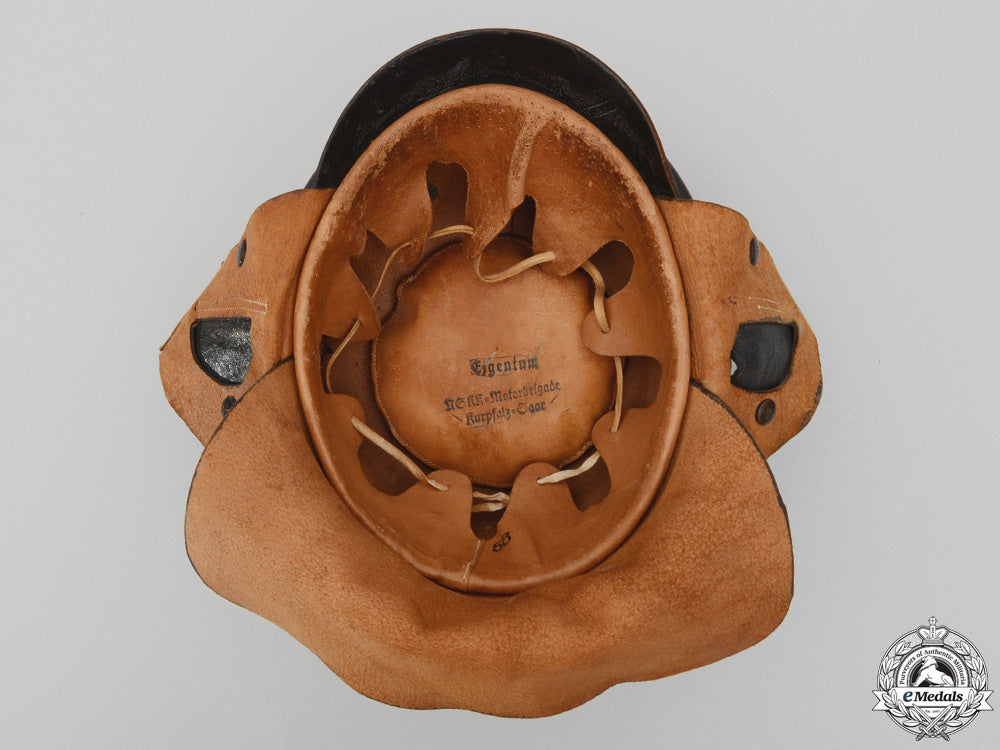 A 1St Pattern Nskk Crash Helmet By Eigentum Nskk-Motorbrigade Kurpfalz ...