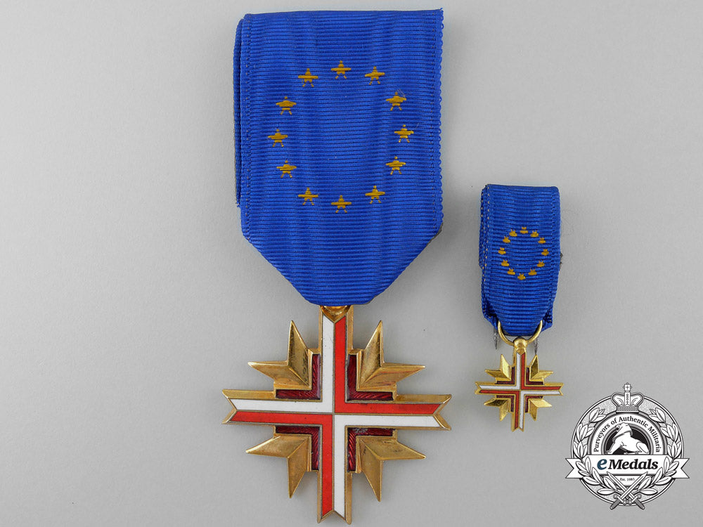 A French Cross Of The European Confederation Of Former Combatants – eMedals