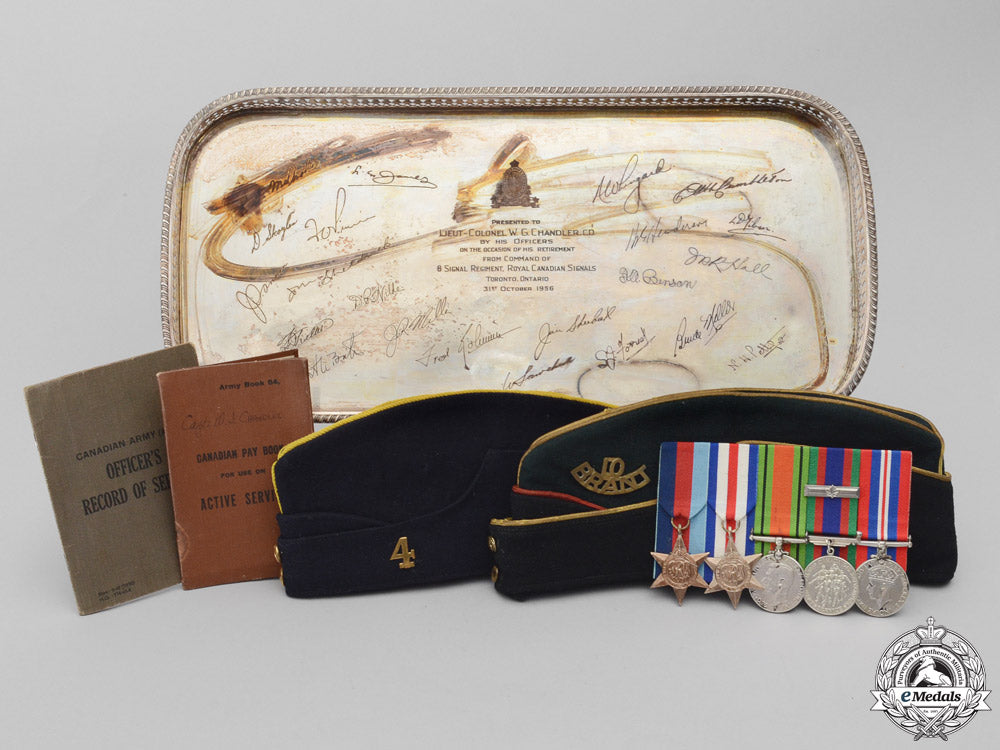 A Second War Canadian Grouping To Lieutenant-Colonel William Gordon Ch ...