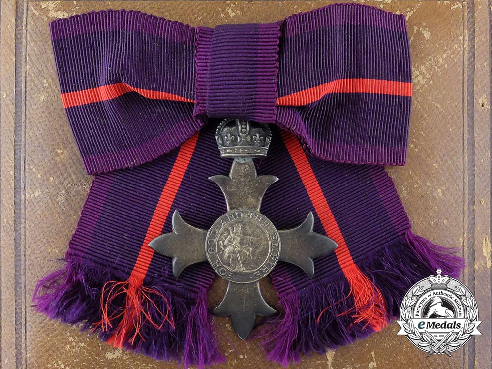 A Most Excellent Order Of The British Empire; Member (Mbe) Military; L ...