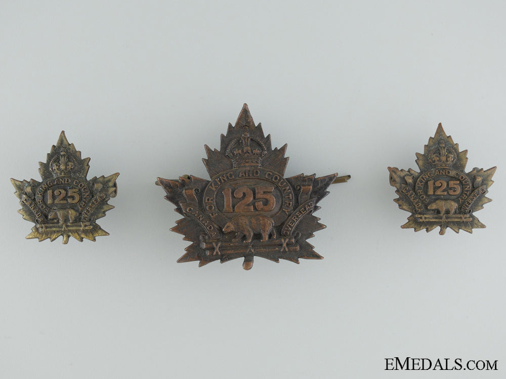 Wwi 125Th Infantry Battalion Insignia Cef – eMedals