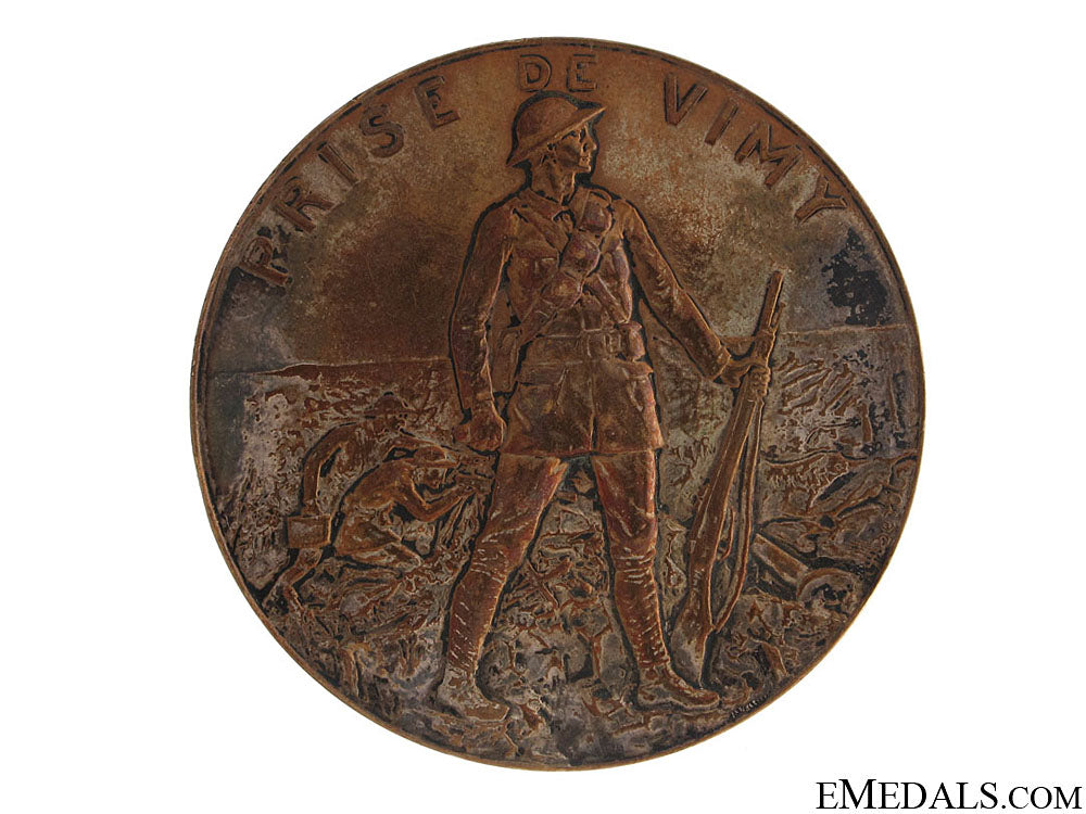 Wwi Capture Of Vimy Ridge Medal – eMedals