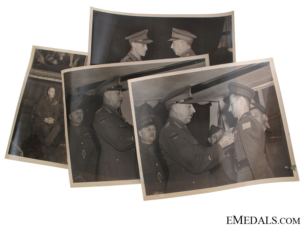 Wwii General H.d.g. Crerar Press Release Photos – eMedals