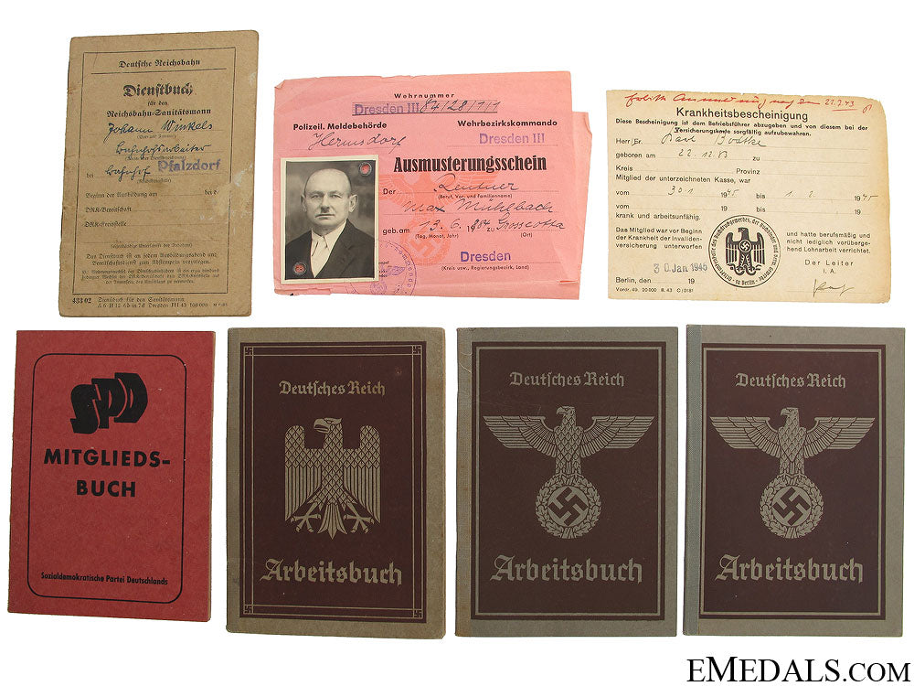 Wwii German Documents And Passes – eMedals