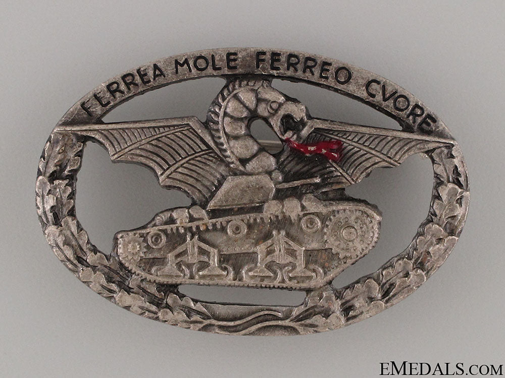 Wwii Italian Tank Crew Badge – eMedals