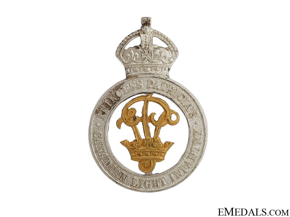 Wwii Ppcli Officer Cap Badge – eMedals