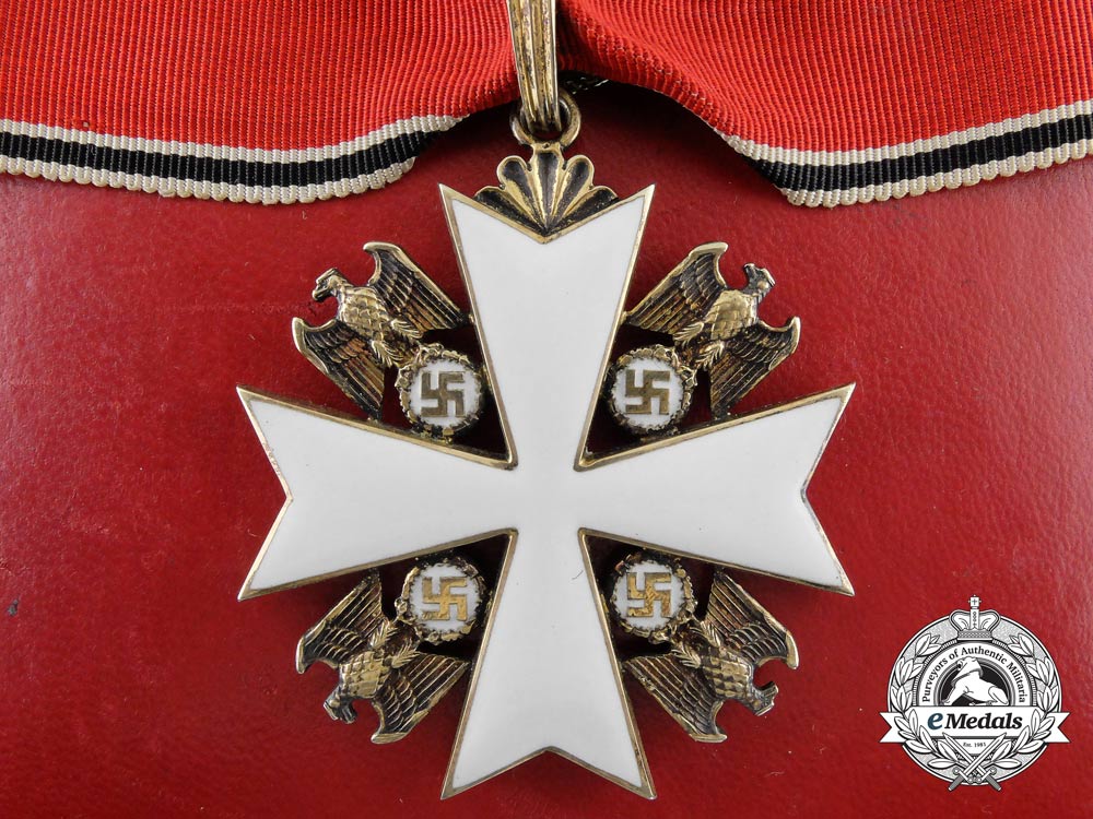 A German Eagle Order First Class By Godet With Case – eMedals