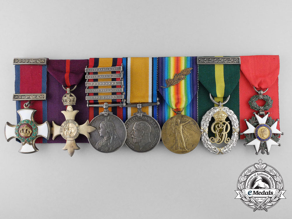 A Fine Dso Obe Group To Lieutenant-Colonel Sidney Stallard, King's Roy ...