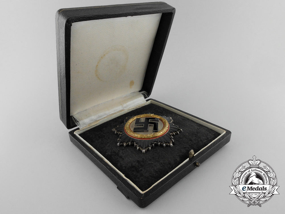 A German Cross In Gold By Zimmermann With Case – eMedals