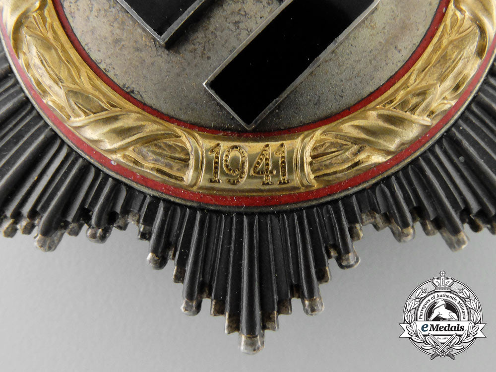 A German Cross In Gold By Zimmermann With Case – eMedals
